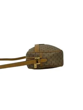 Gucci | Bags | Gucci Vintage Micro Gg Logo Leather Mini Shoulder Bag ...